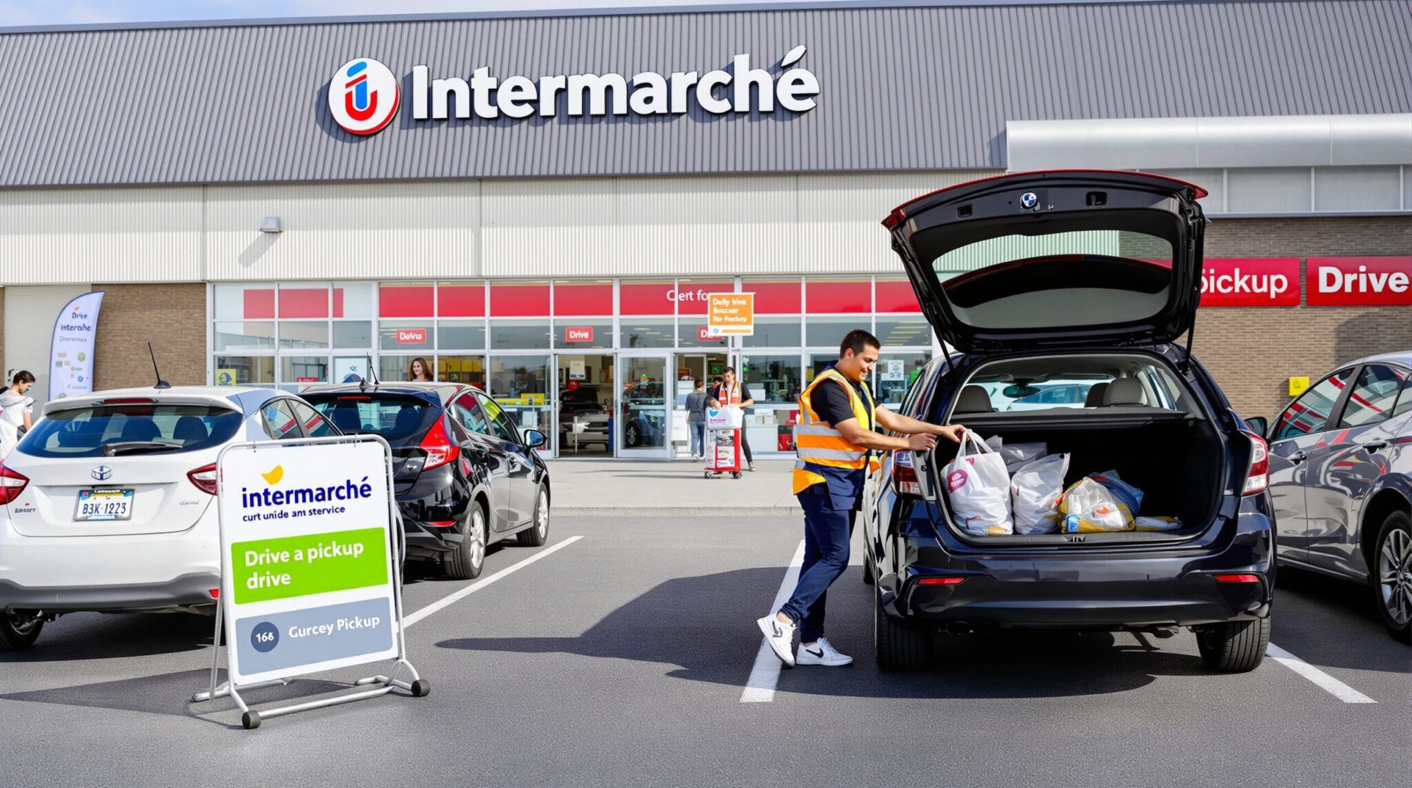 Intermarché Drive : mode d’emploi pour des courses sans stress