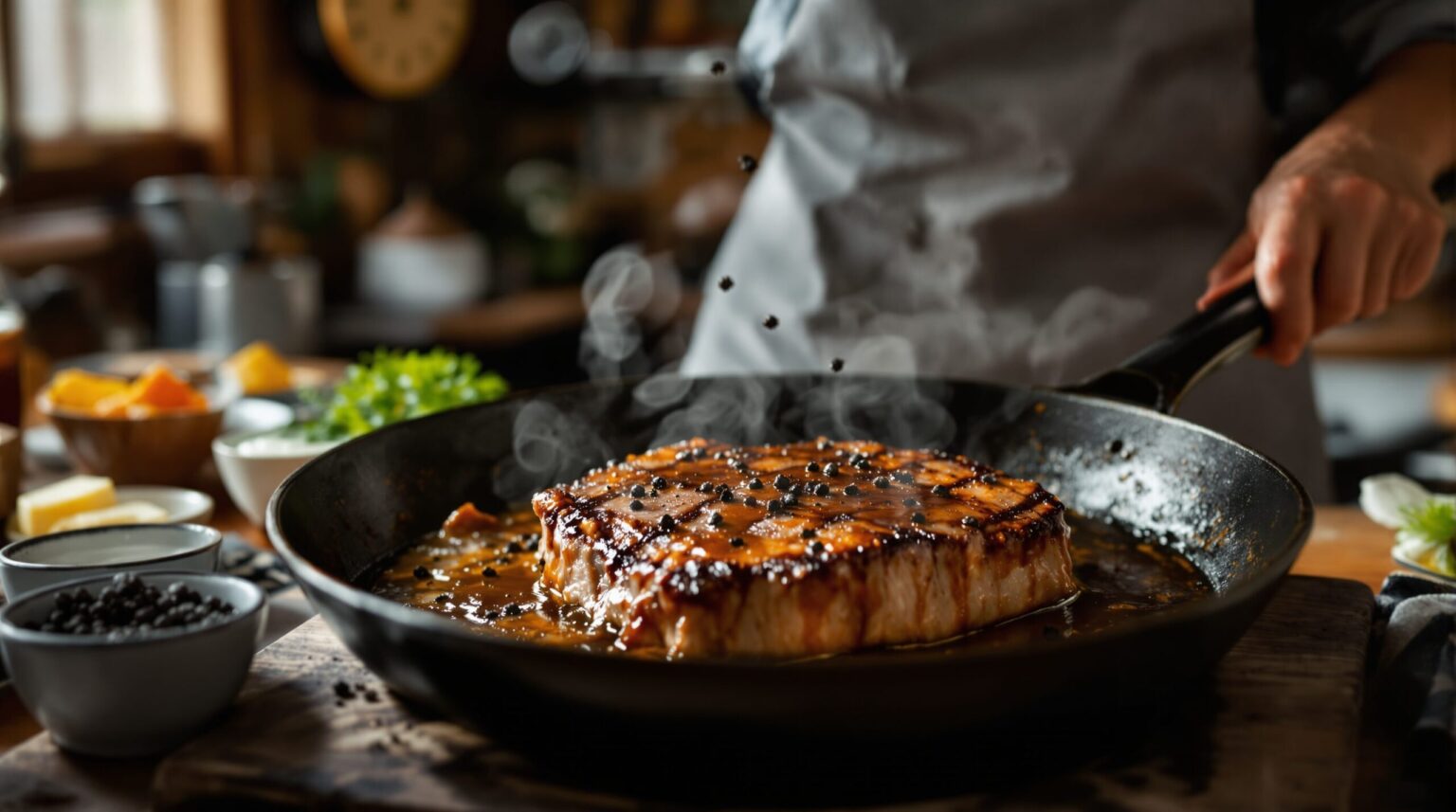 Sauce poivre maison, recette inratable en 15 minutes